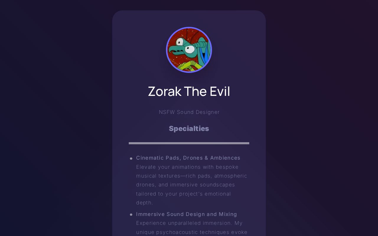 Zorak The Evil